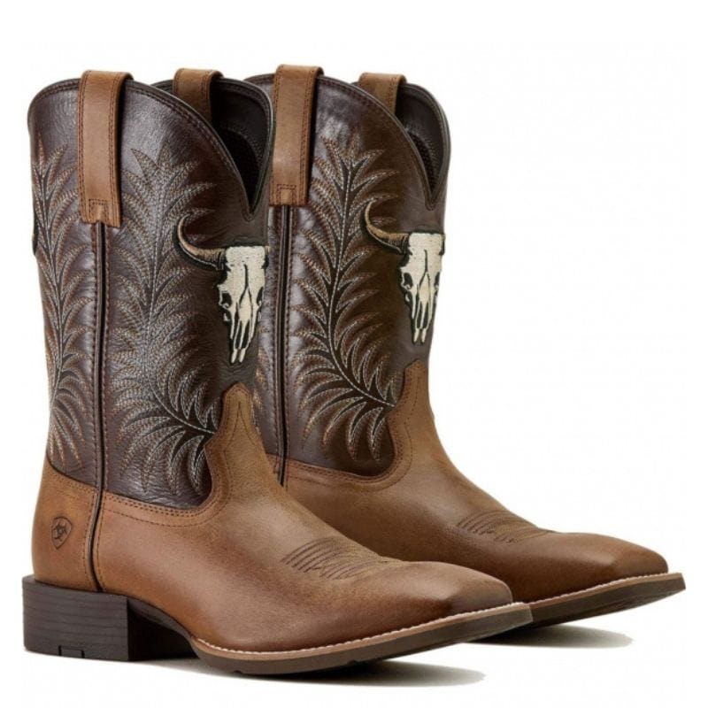 Bota Vaquera Sport Steer Bull Para Hombre | Ariat – Botines Charros LLC