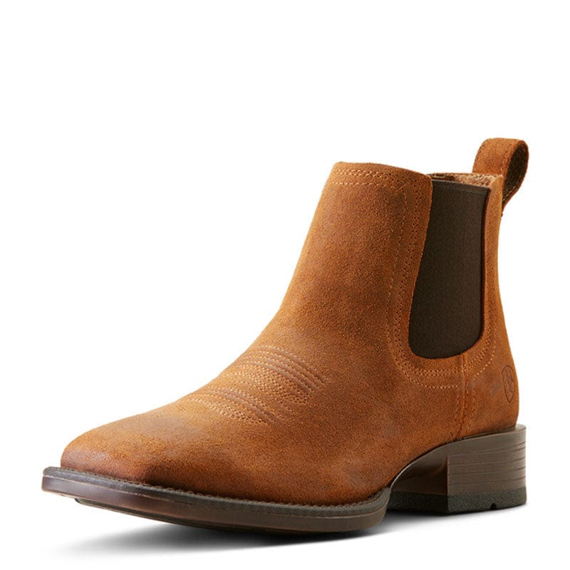 Botin Booker Ultra Bar Top Cafe Para Hombre | Ariat – Botines Charros LLC