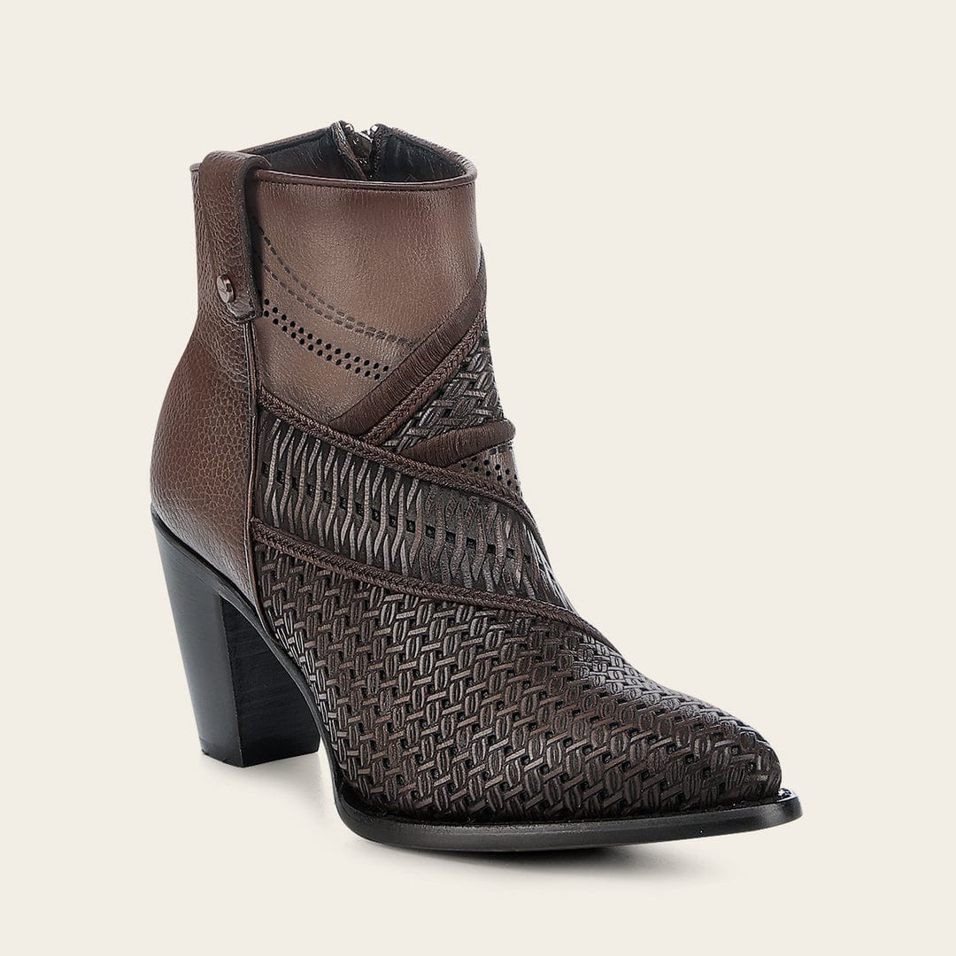 Botin Casual Cuadra Bison Belle Cafe Para Mujer – Botines Charros LLC