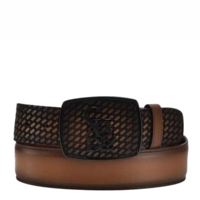 Cinto Cuadra Austin Cafe Para Hombre – Botines Charros LLC