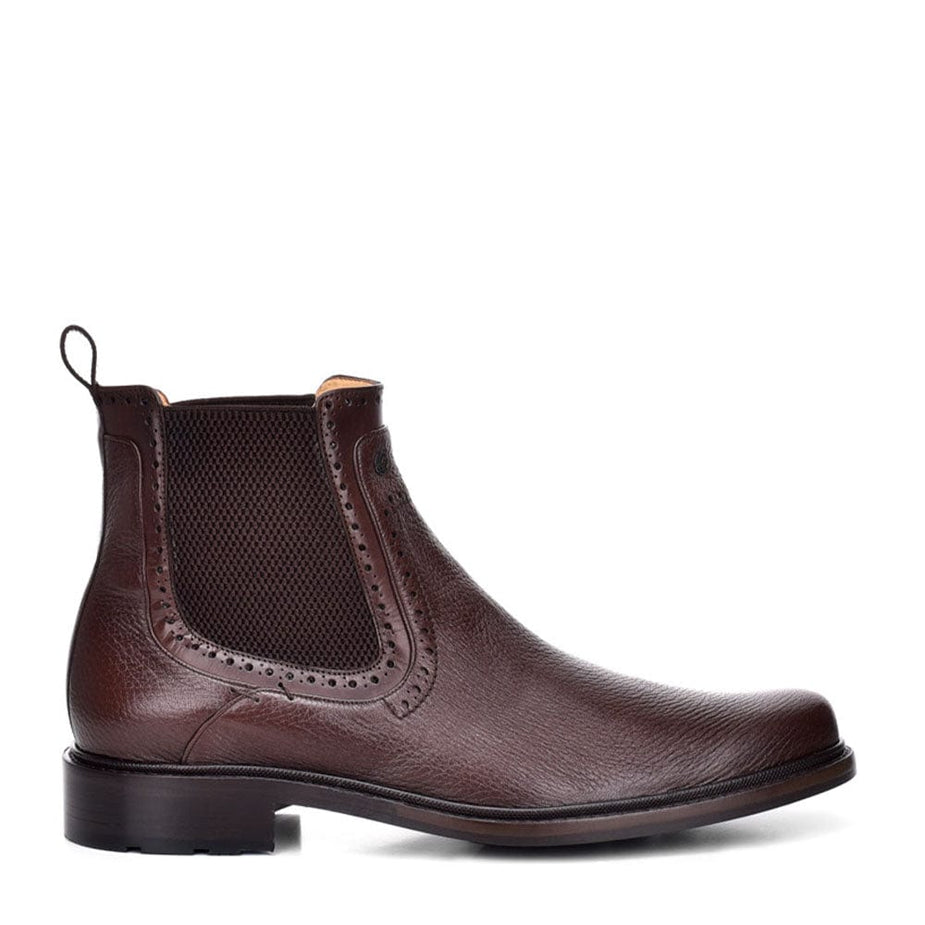 Botin Urbano Cuadra Vigor Moderno Cafe Oscuro Para Hombre – Botines ...