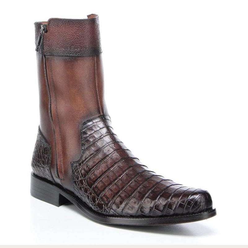 Botin Casual Milano Bronce Para Hombre | Cuadra – Botines Charros LLC