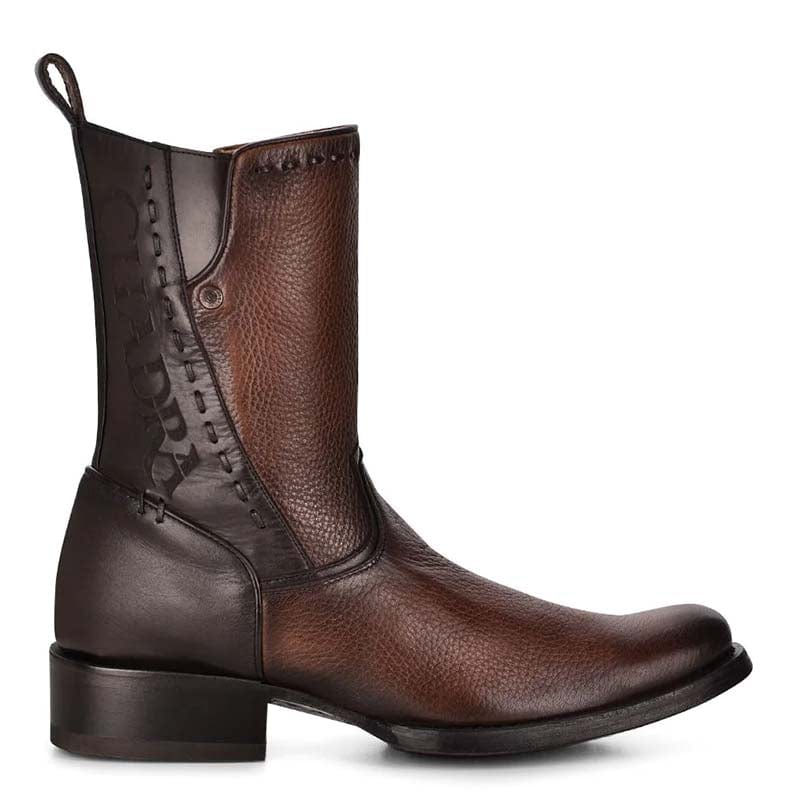 Bota Casual Cuadra Linea Moderna Cafe para Hombre – Botines Charros LLC