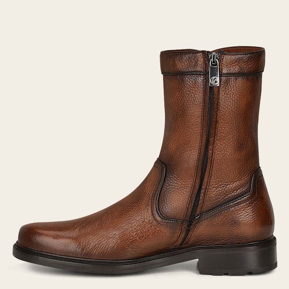 Botin Casual Franco Cuadra Crosta Almendra Para Hombre – Botines ...