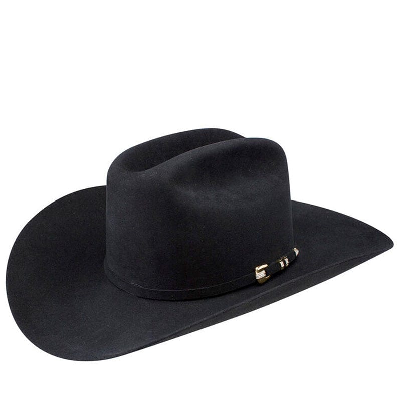 Texana Stetson Diamante 1000X Negra Para Hombre – Botines Charros LLC